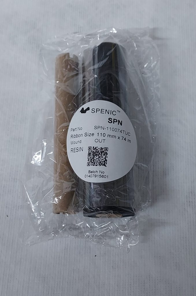 Black - High Performance Ribbons (Small Printer) 110mm x 74M - Parts ...